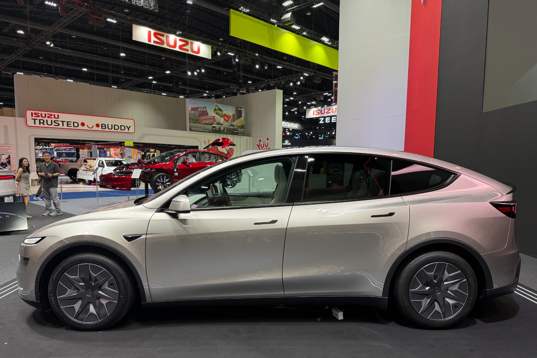 Thailand: Tesla Model Y L makes its Southeast Asian debut at BIMS 2026 ...