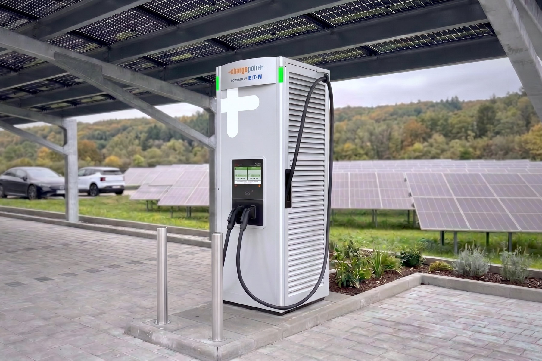 ChargePoint presenta un cargador todo en uno de 600 kW - electrive.com