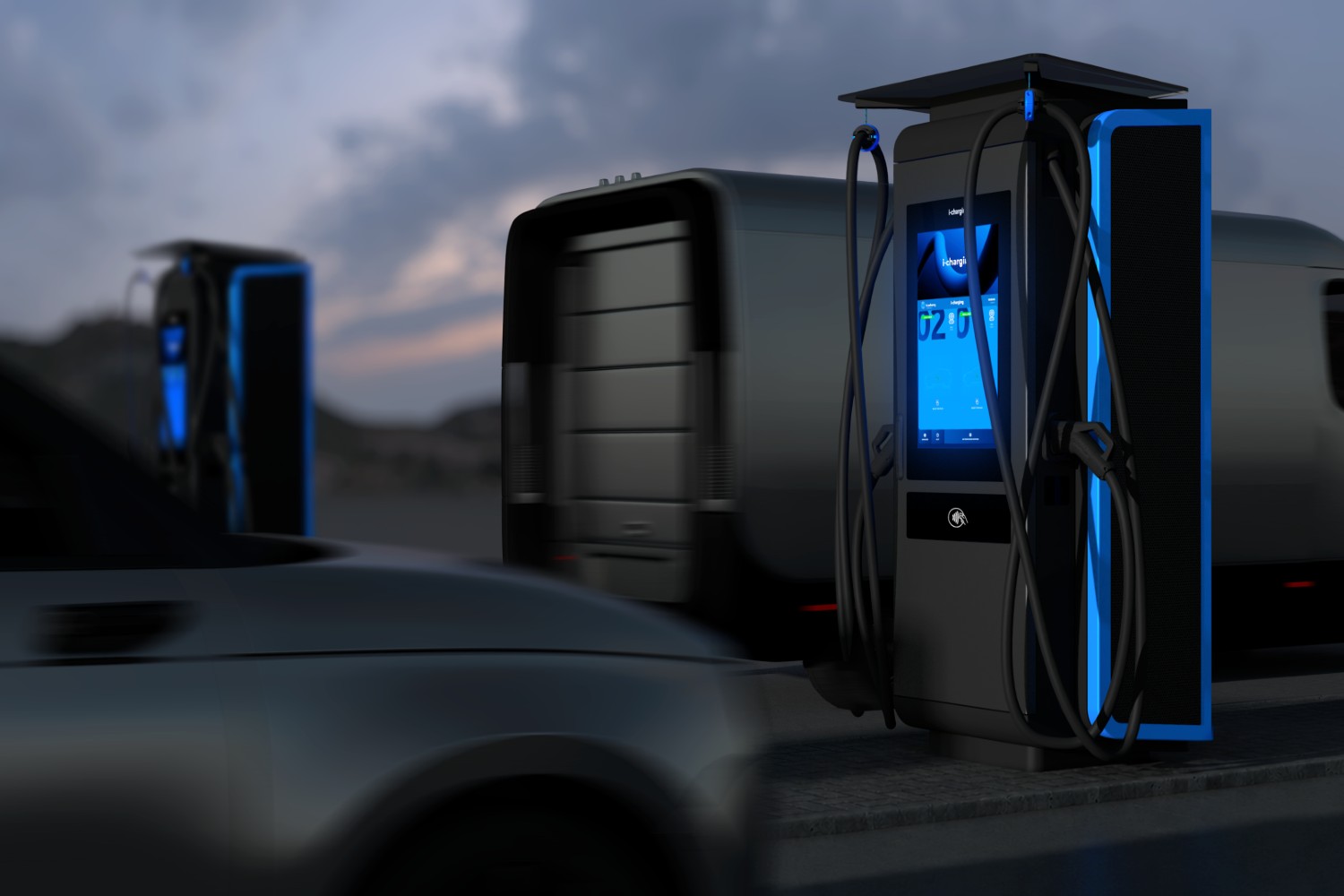 i-charging unveils 500 kW charging system for cars and trucks ...